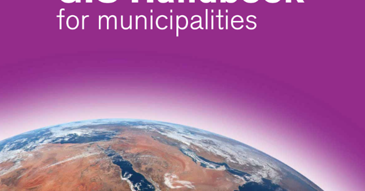 GIS Manual para los Municipios* | Our City Plans